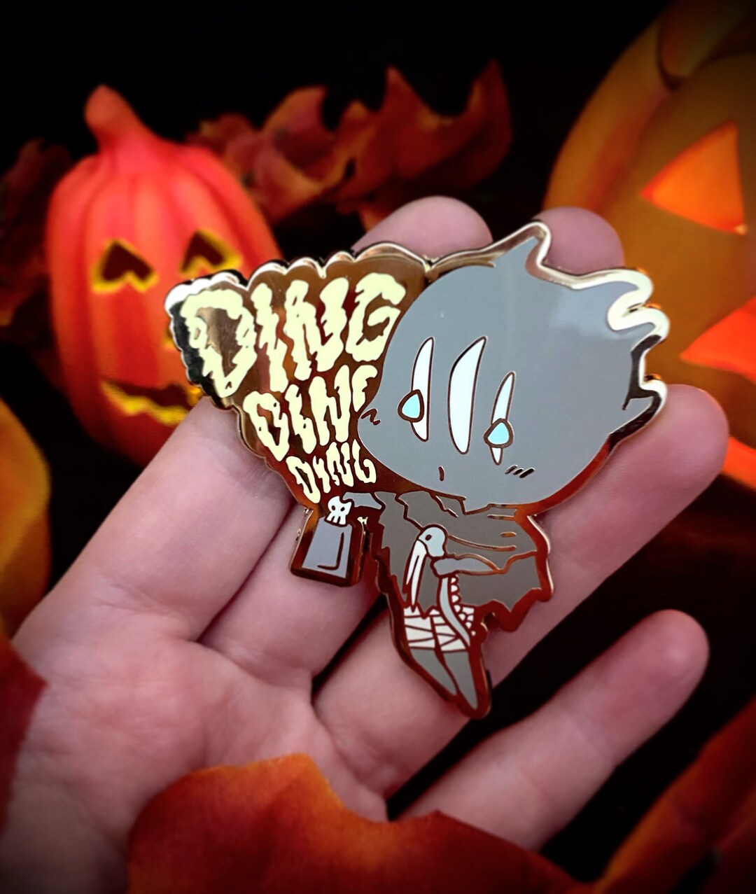 Fanart Enamel Pin Button Ghost Wraith Killer - Etsy