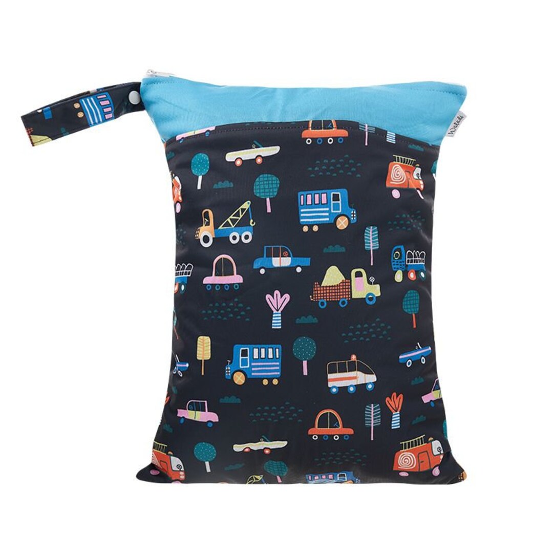 Medium Waterproof Wet Bag With Zip 30 X 40cm Vehicles - Etsy Sweden