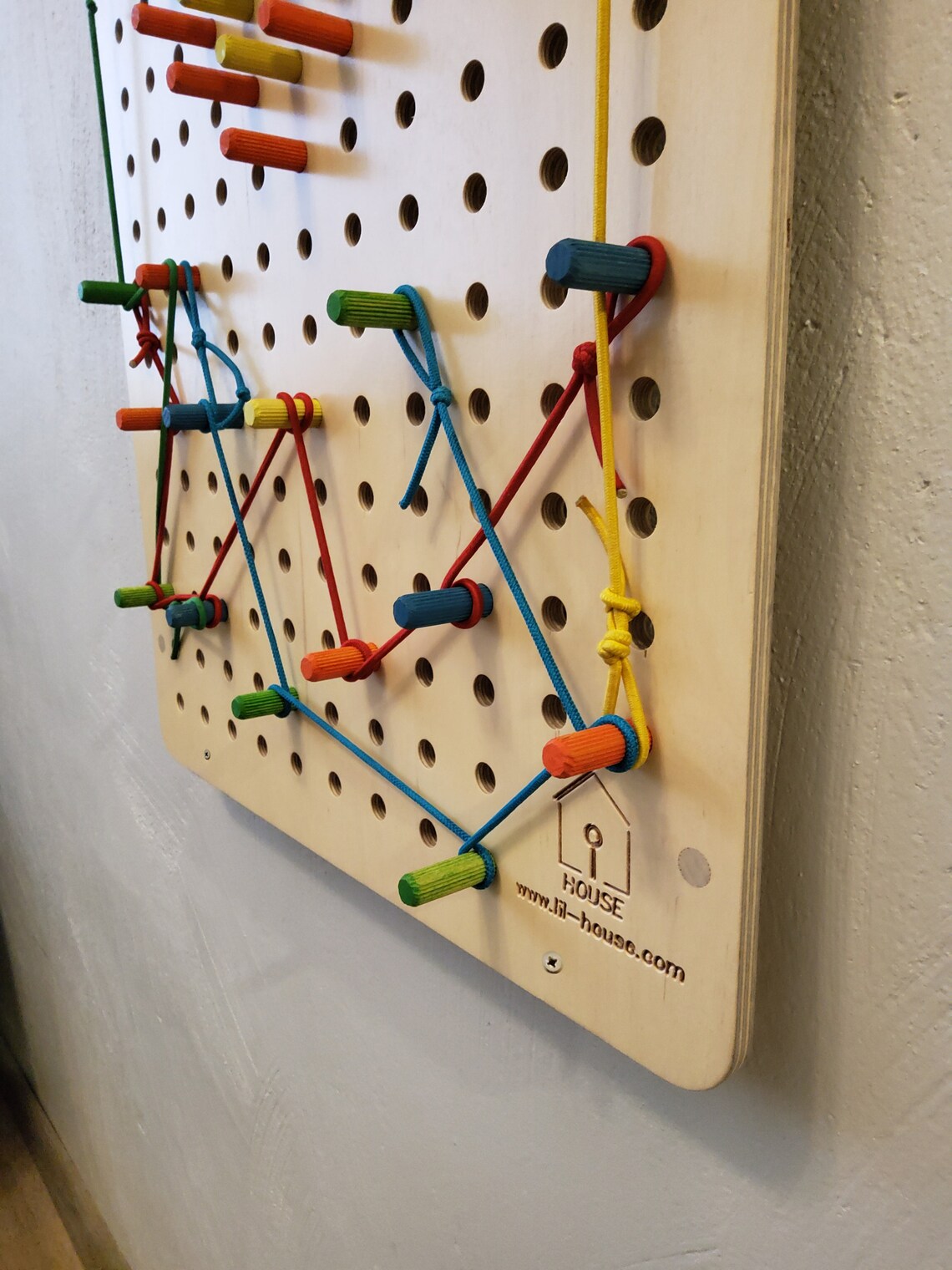 Lil HOUSE Kids Activity Board; Busy Board; Busyboard; Montessori ...