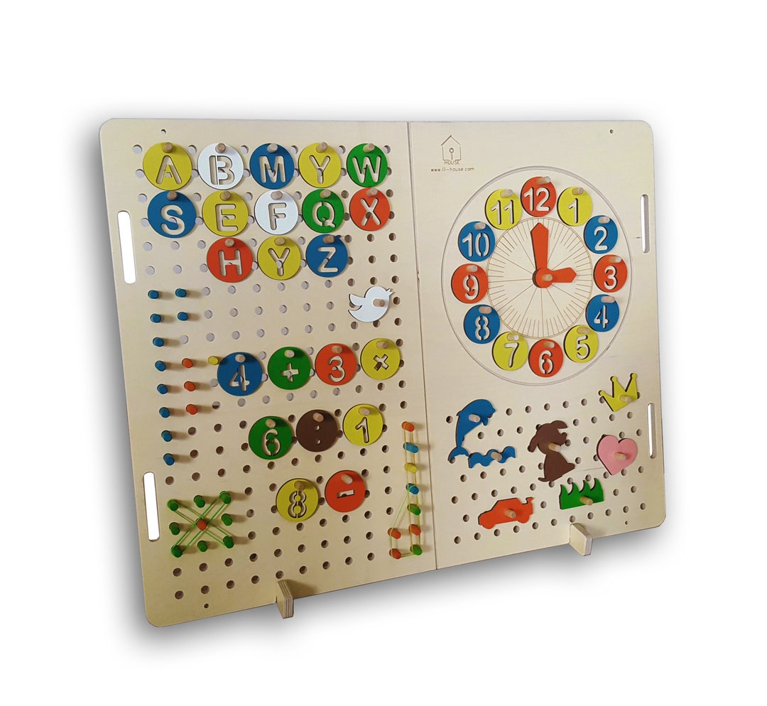 Lil HOUSE Kids Activity Board, M Size; Busy Board;busyboard;activity ...