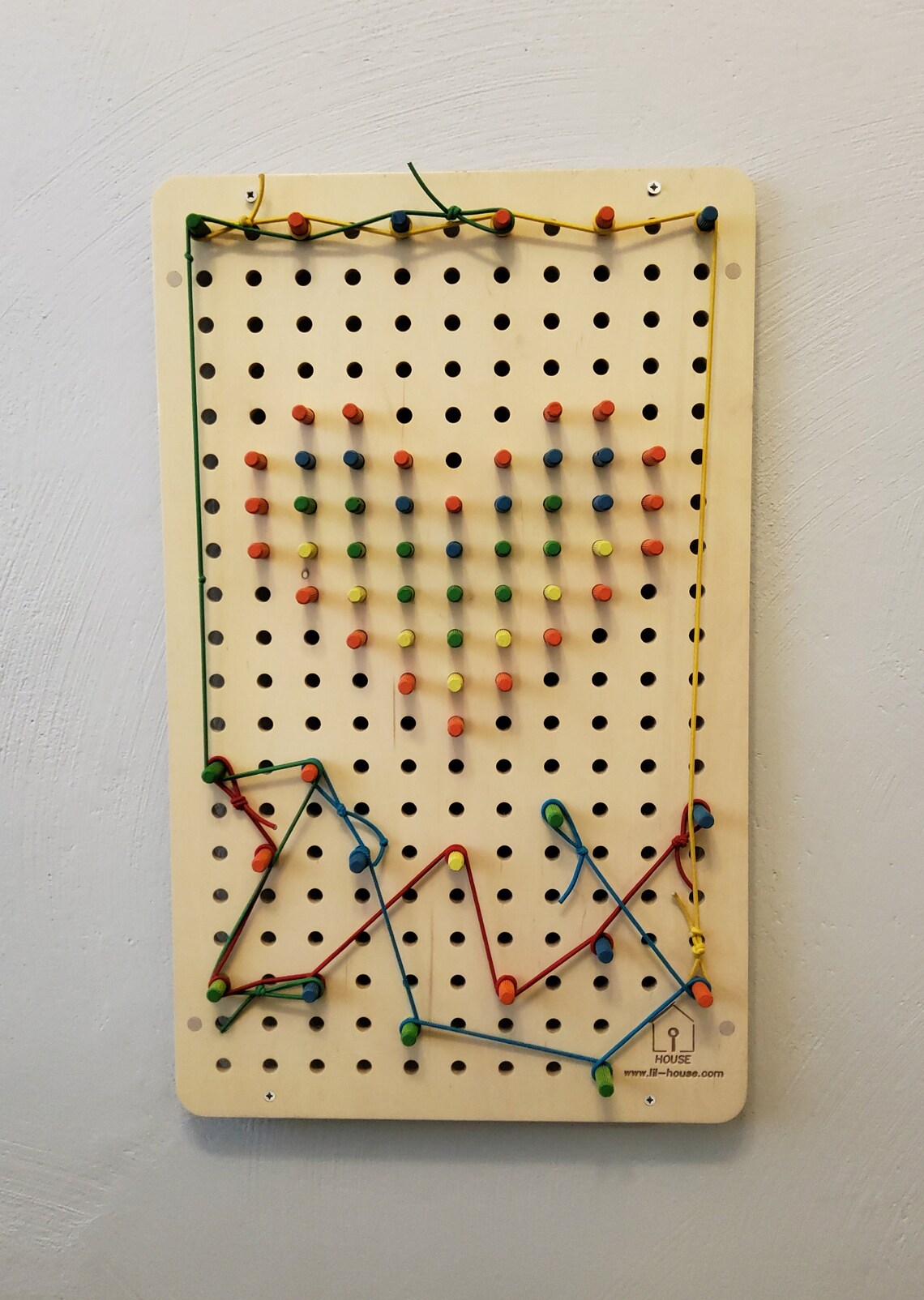 Lil HOUSE Kids Activity Board; Busy Board; Busyboard; Montessori ...
