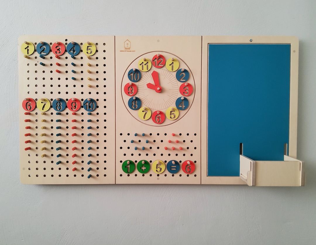 Lil HOUSE Kids Activity Board, L Size; Busy Board;busyboard;activity ...