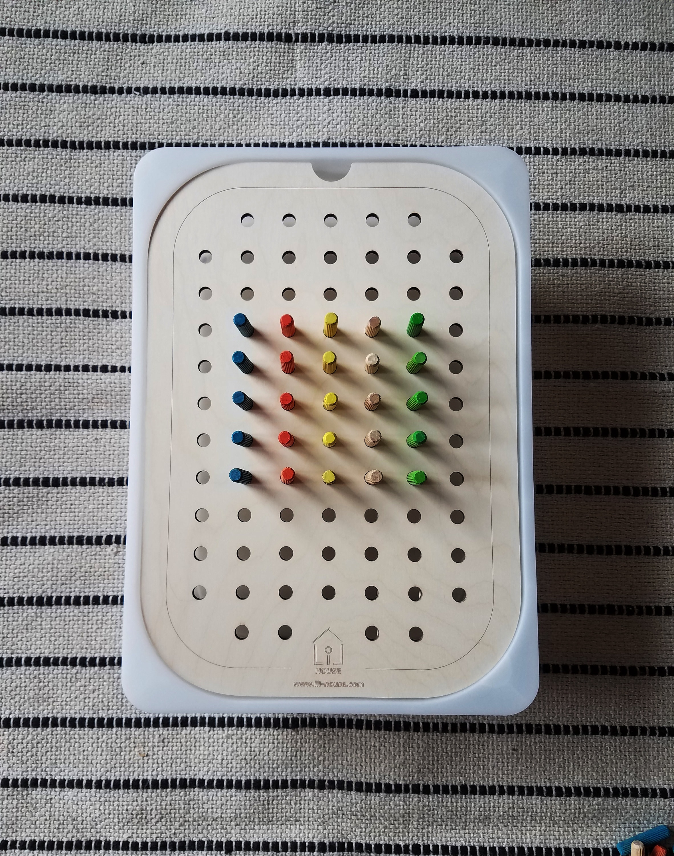 Lil HOUSE® Pegboard Insert for Trofast Bin IKEA Flisat Table - Etsy