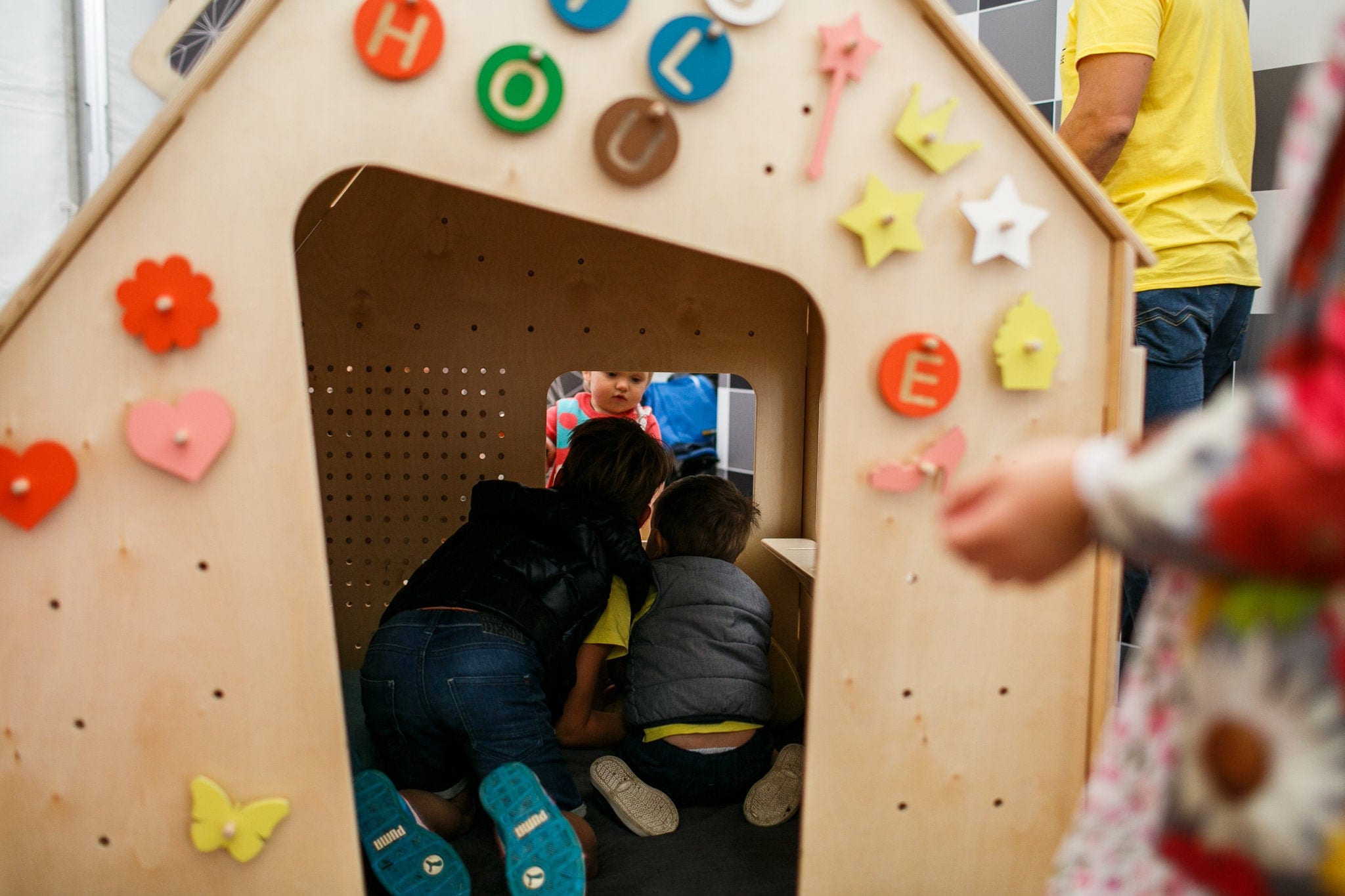 Doors for Lil HOUSE Montessori Wooden Playhouse; L Size; Indoor ...