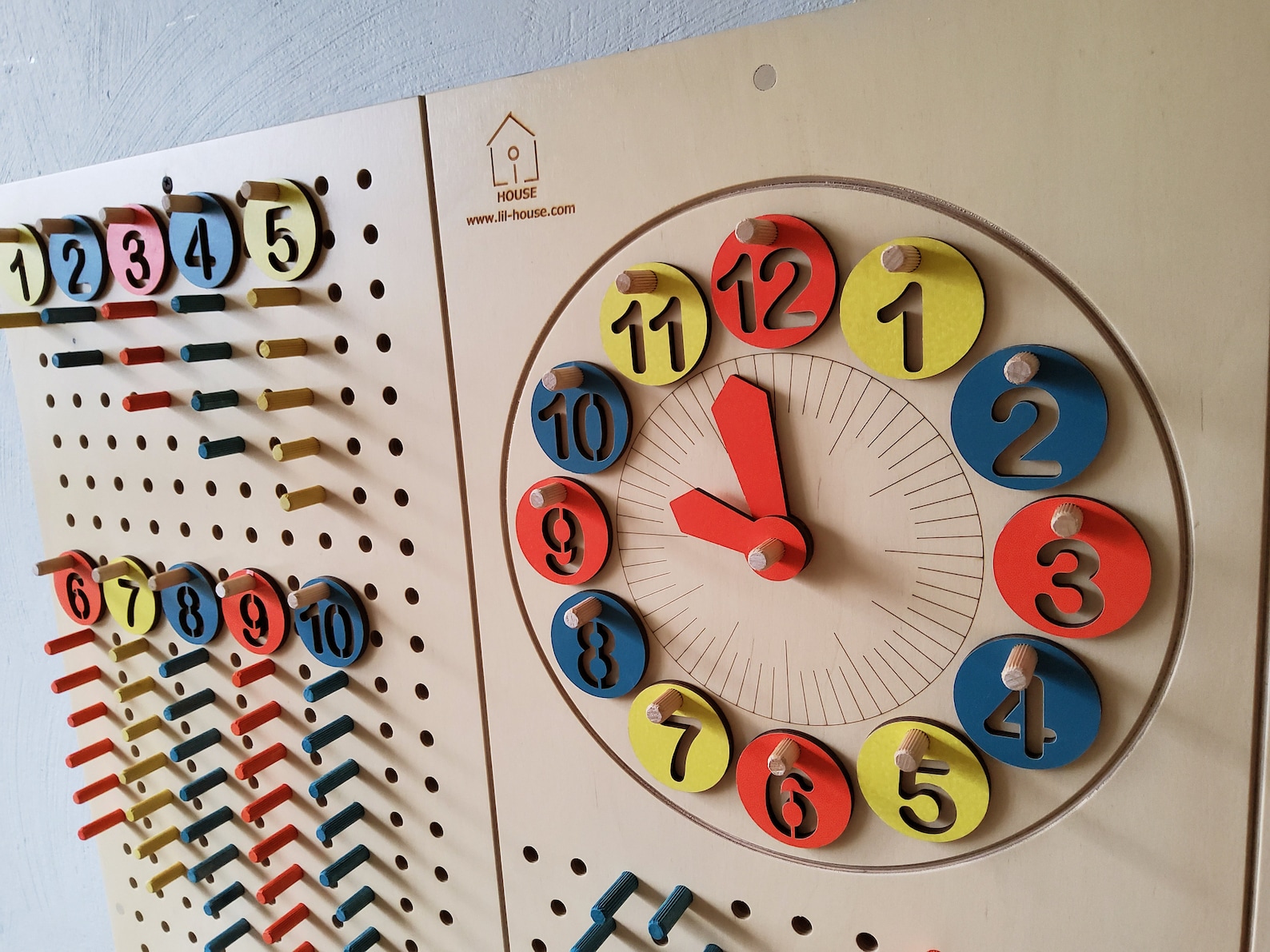 Lil HOUSE Kids Activity Board, L Size; Busy Board;busyboard;activity ...