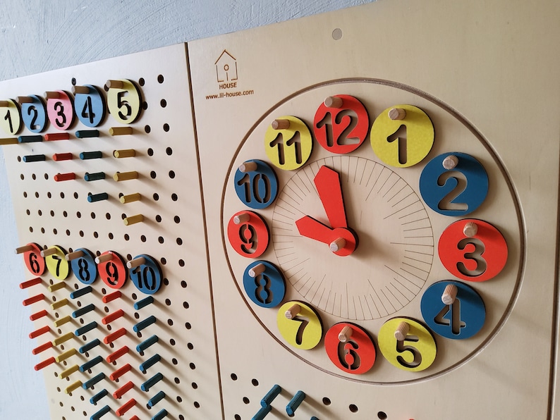 Lil HOUSE Kids Activity Board, L Size Busy Boardbusyboardactivity ...