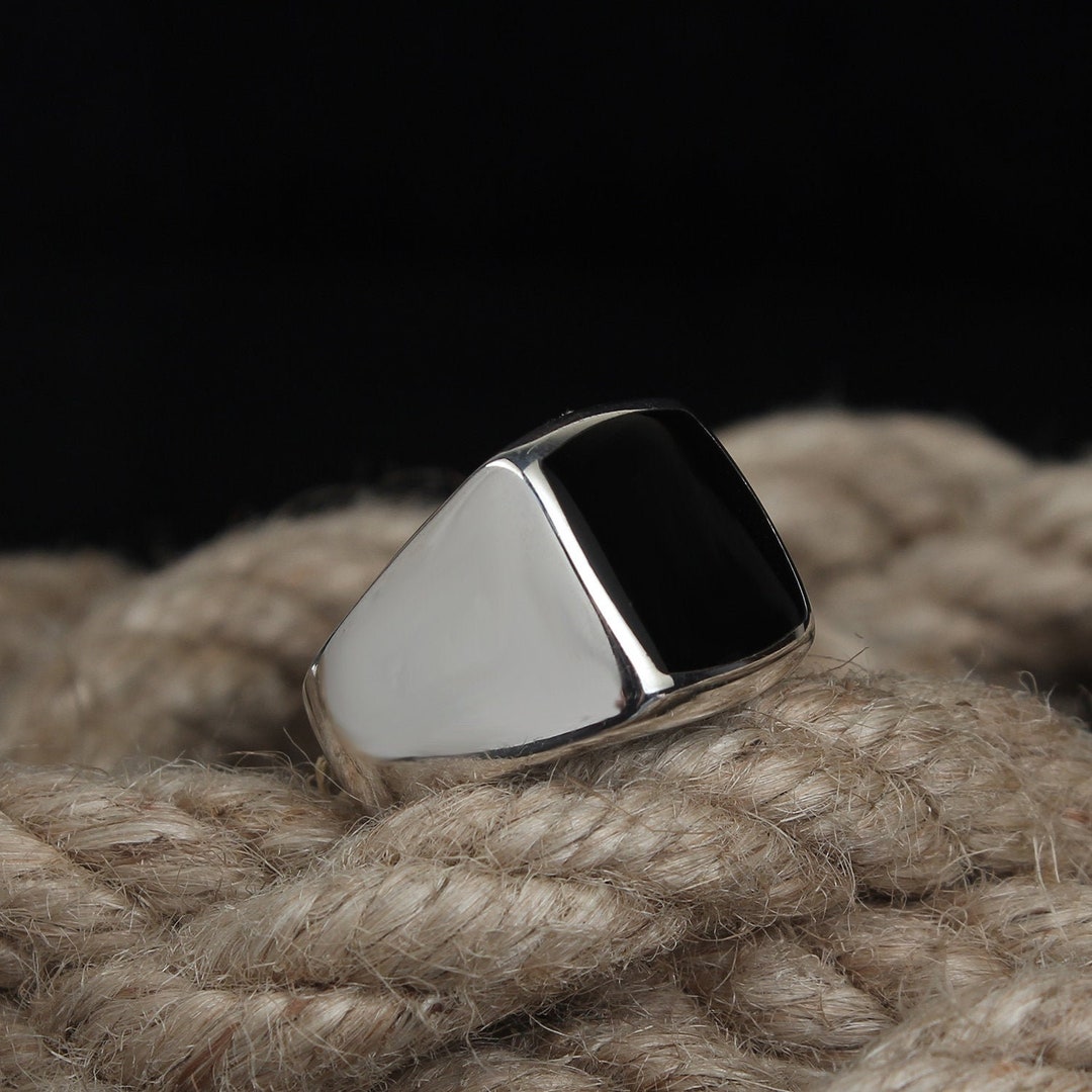 925 Sterling Silver Handmade Mens Ring Minimalist Men Silver - Etsy Canada