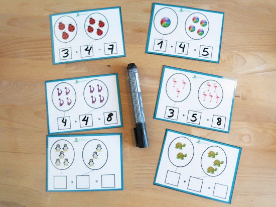 Addition Game Pack - Etsy