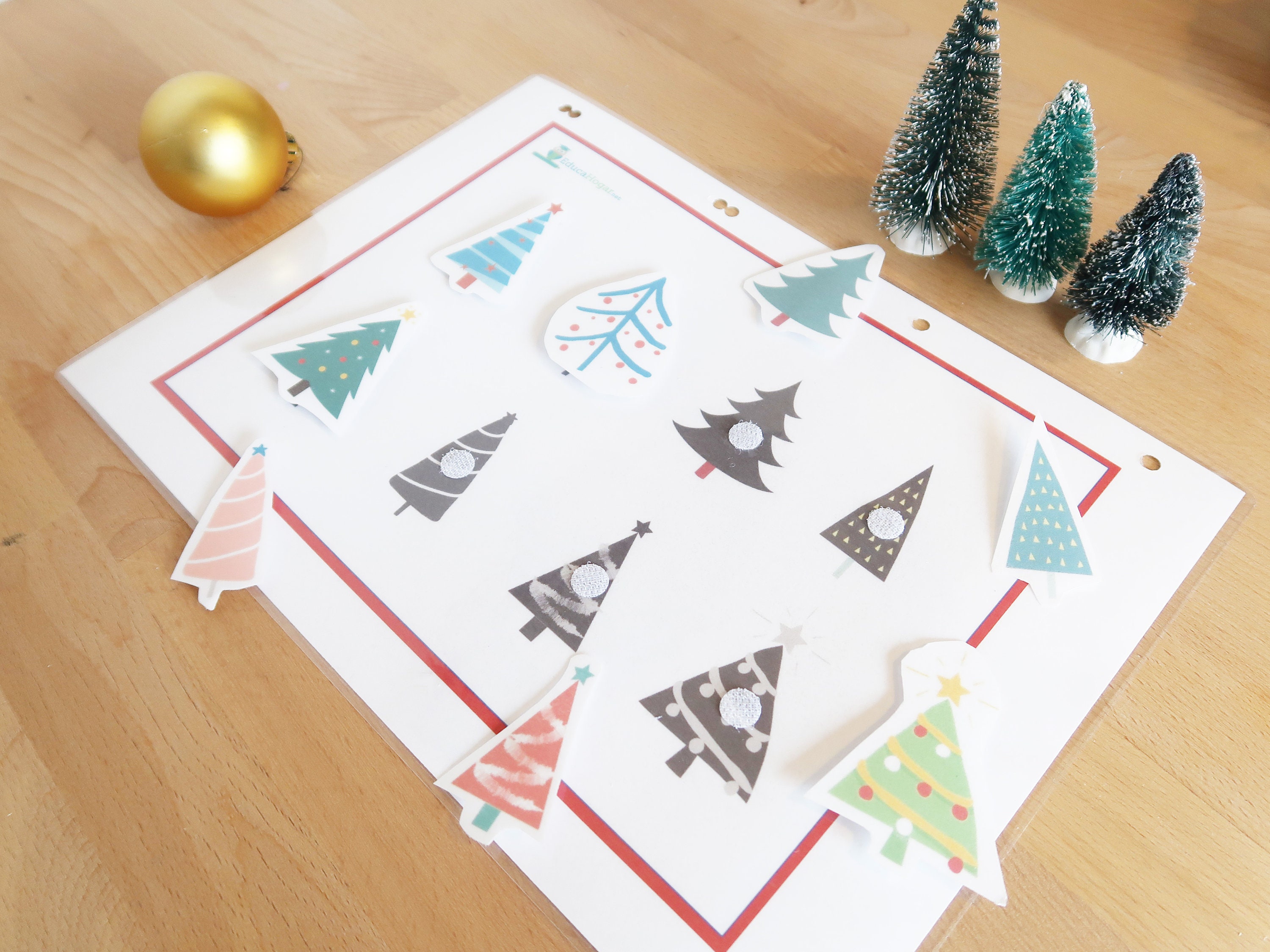 Christmas Busy Book Children 2-5 Years Old Instructions - Etsy Singapore