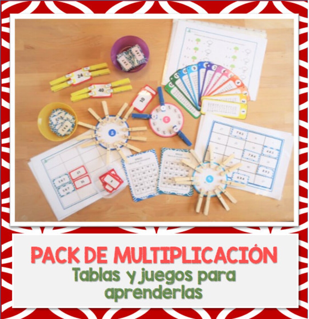 Multiplication Pack - Etsy