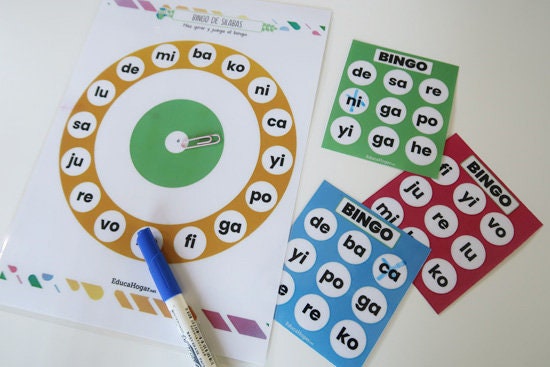 SPANISH: Syllables Pack - Pack De Sílabas En Español - Etsy