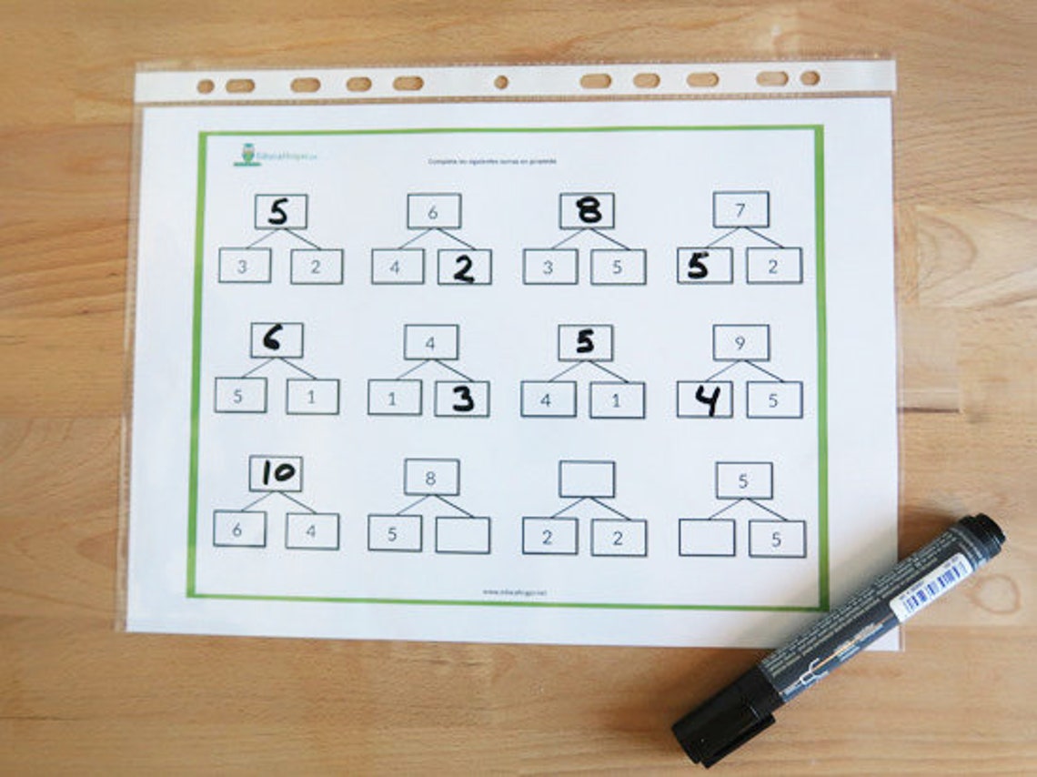 Addition Game Pack - Etsy