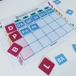 SPANISH: Syllables Pack - Pack De Sílabas En Español - Etsy