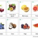 Fruits-24 SPANISH Montessori Cards - Etsy