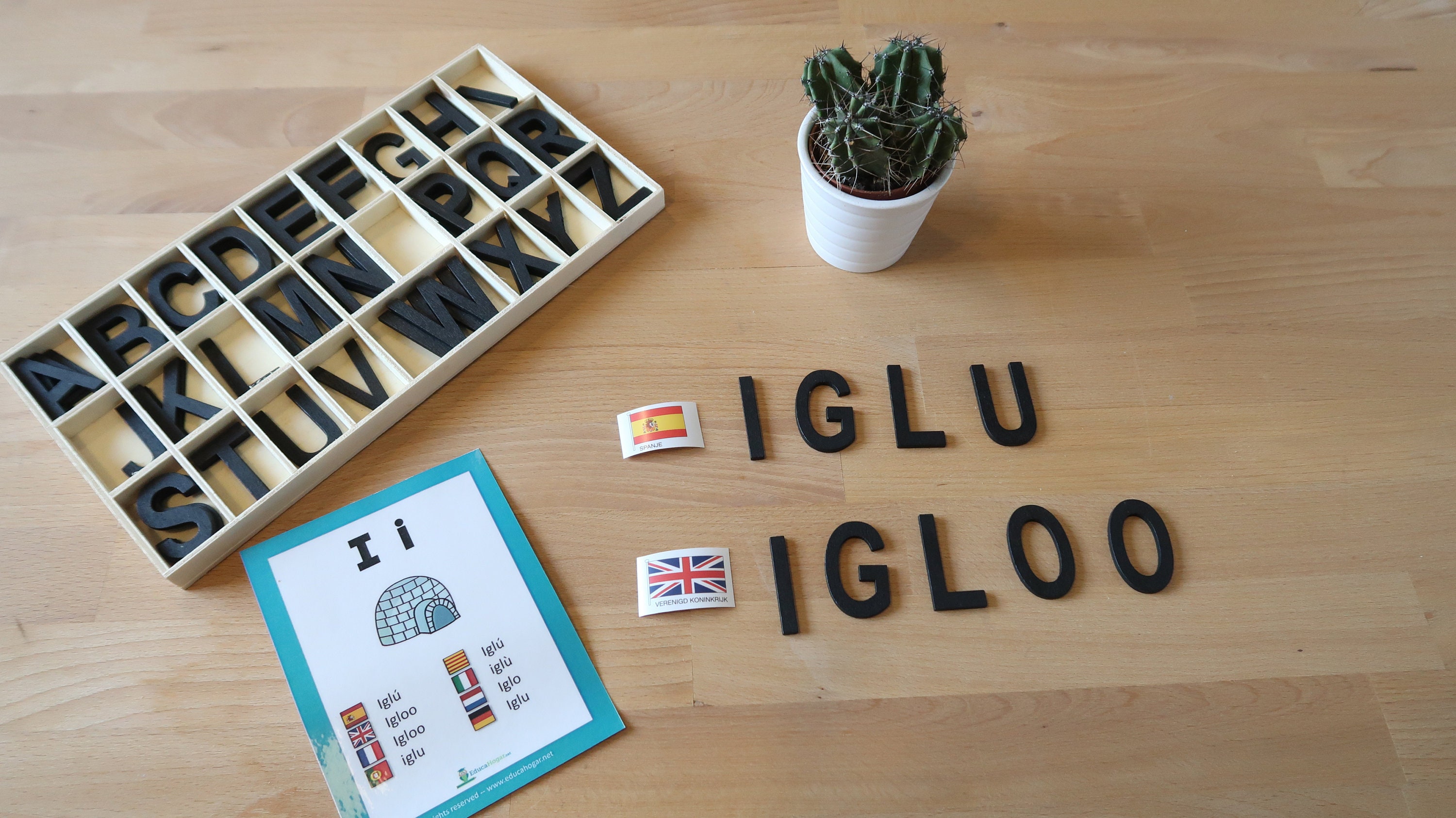 Multilingual Alphabet: Poster Flashcards and Tracing Cards - Etsy