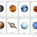Solar System - SPANISH Montessori Cards - Etsy
