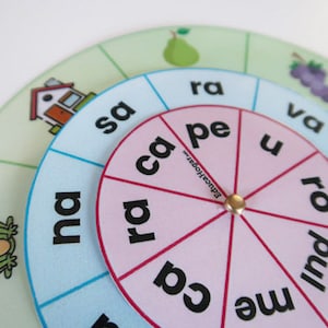 SPANISH: Syllables Pack - Pack De Sílabas En Español - Etsy