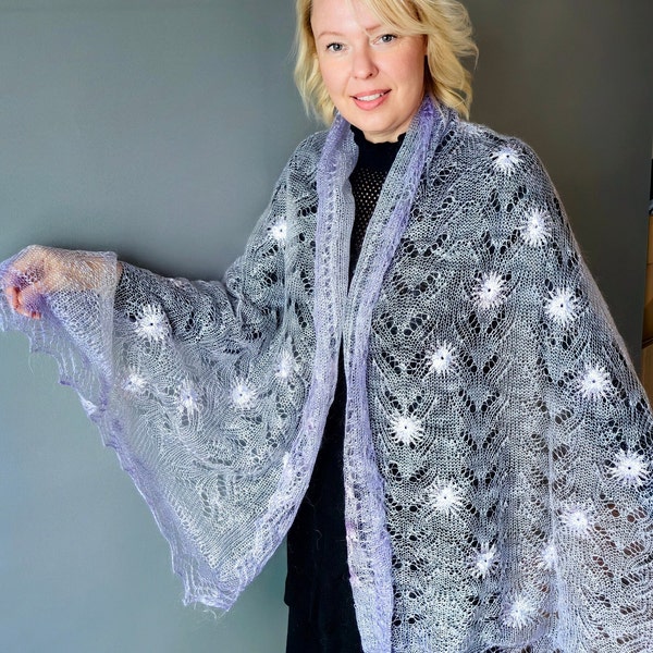 Lilac Shawl - Etsy