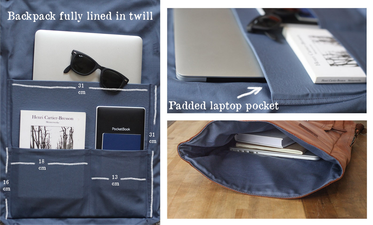 17 Inch Leather Backpack Men 17 Inch Laptop Backpack - Etsy