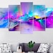 Сolorful Splash Wall Print Bright Colors Home Decor Abstract Painting ...