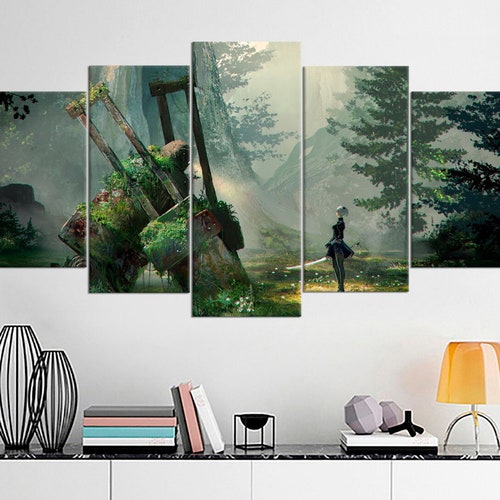 Nier Automata Wall Art Kids Room Decor Poster for Game | Etsy