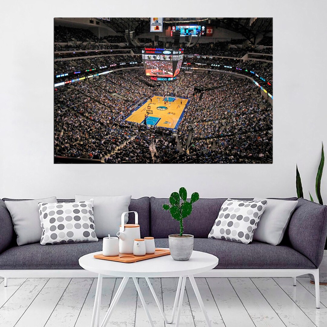American Airlines Center Arena, Stadium Interior Decor, Basketball ...