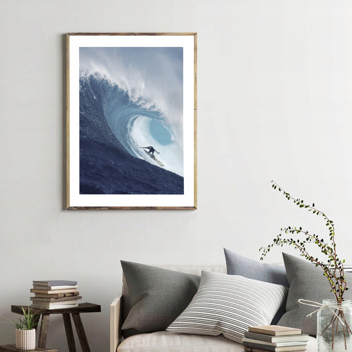 Surf Print Printable Wall Art Surfboard Decor Huge Ocean - Etsy