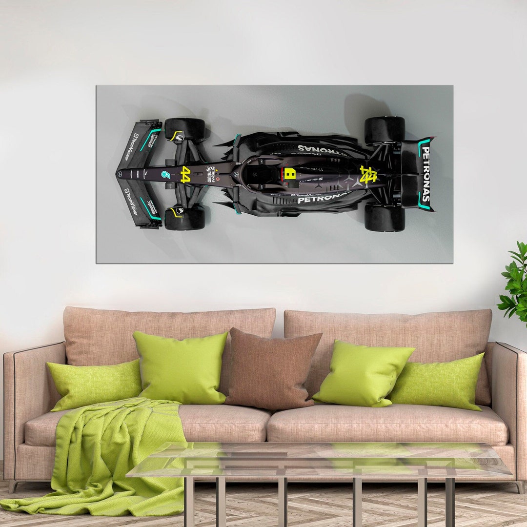 Formula 1 Large Wall Art, Racing Car Canvas, Grand Prix Sports Canvas ...