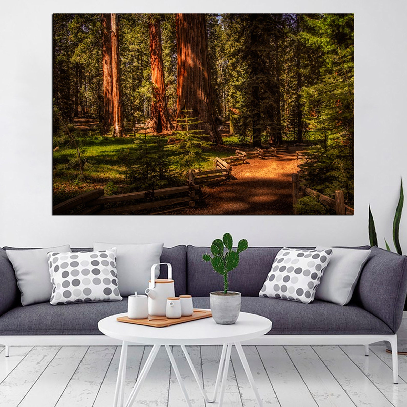 Sequoia National Park Spruce Trees Wall Art Giant Sequoia | Etsy