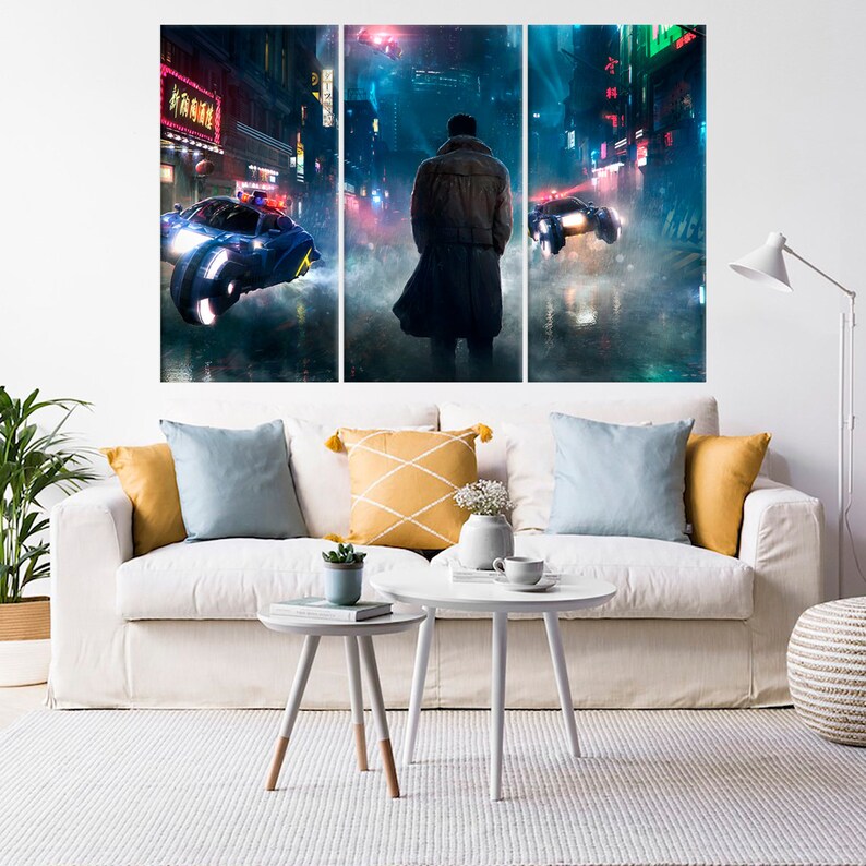 Blade Runner Movie Room 5 Piece Large Canvas Print Video Game | Etsy