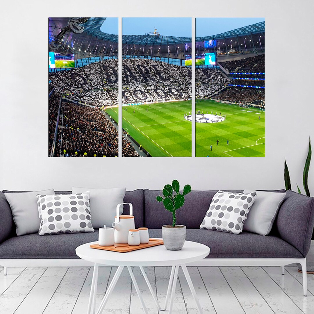 Tottenham Hotspur Stadium Large Wall Art, Print on Canvas Décor for ...