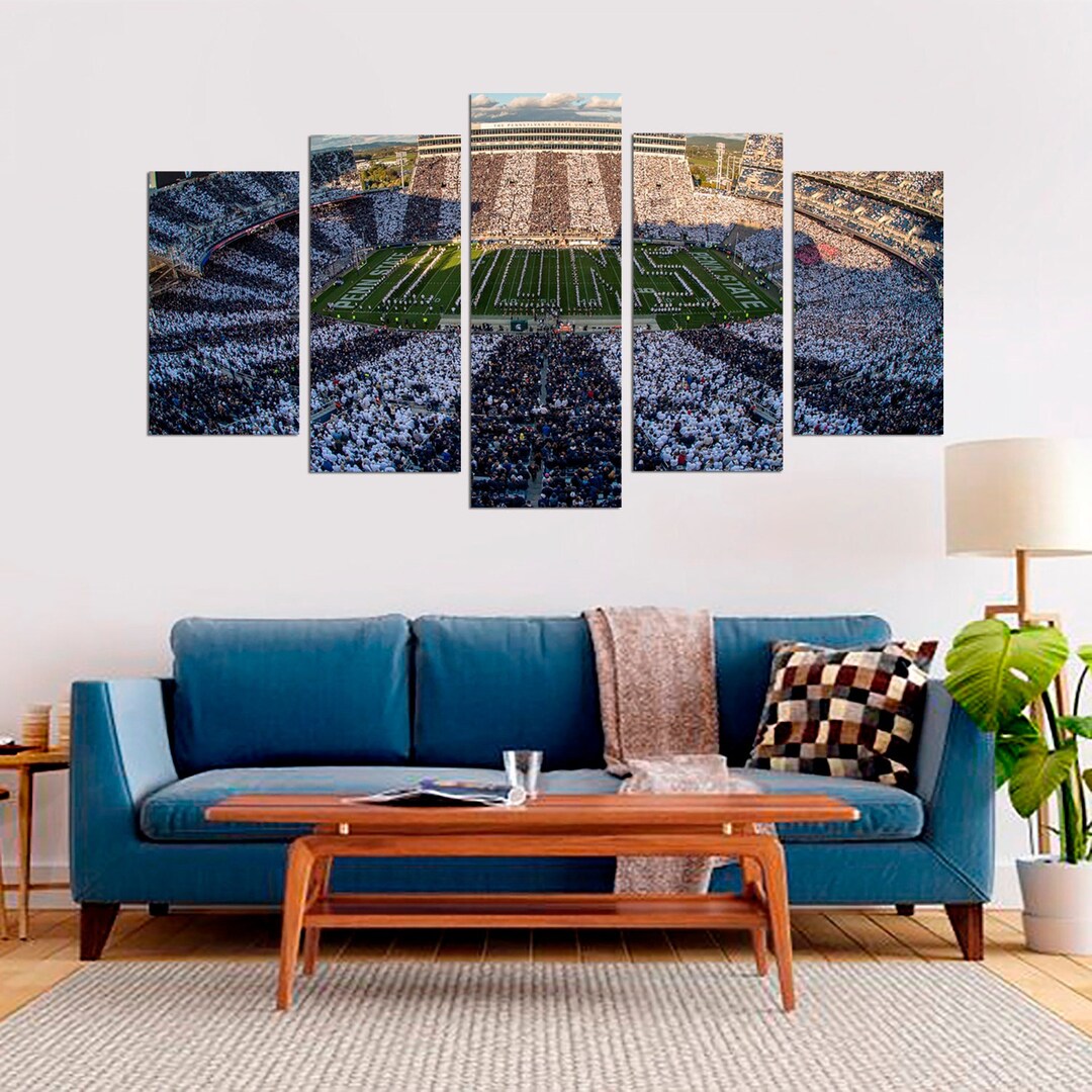 Beaver Stadium Large Wall Art, Stadium Framed Canvas Print, Gigt for ...