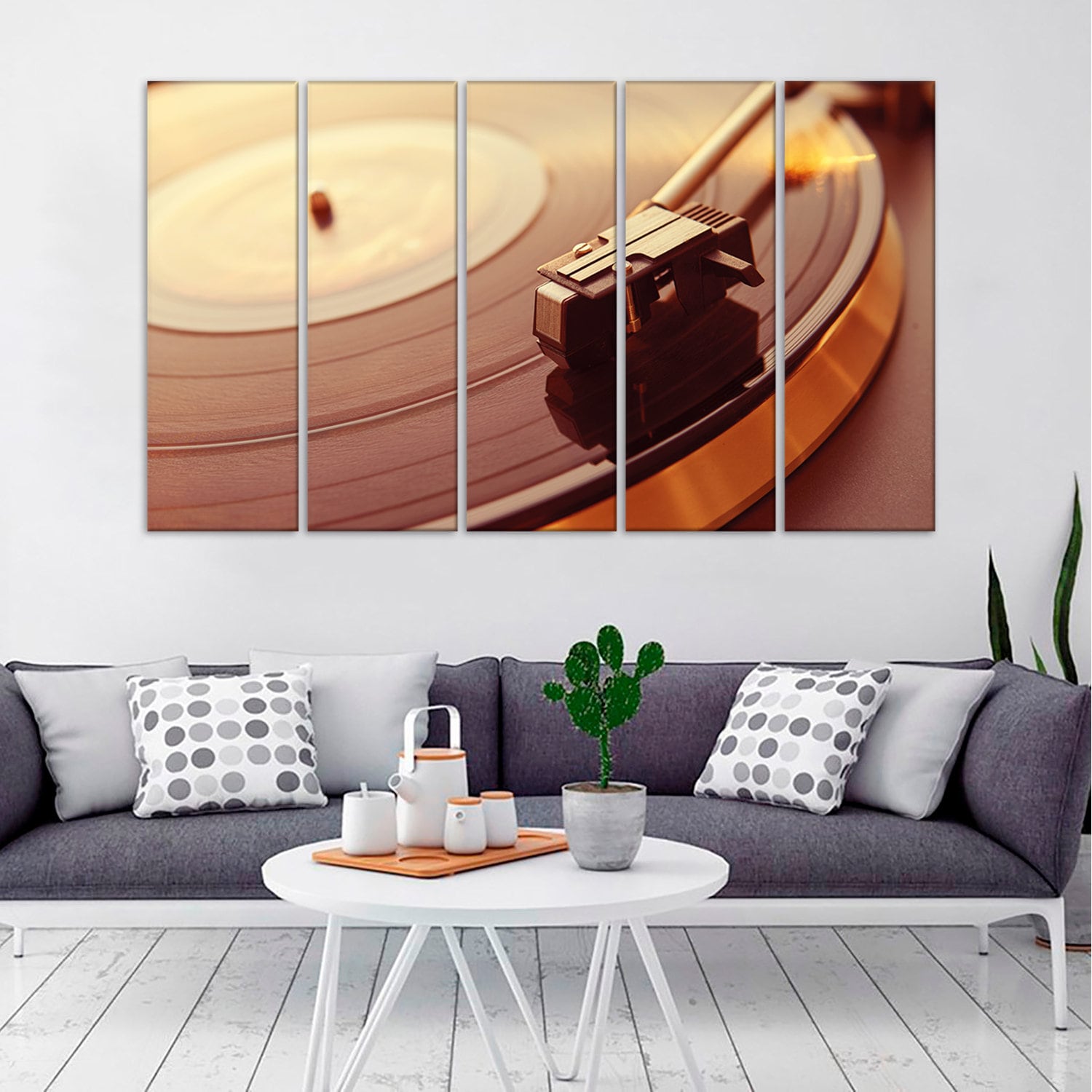 Vinyl Record Player Wall Decor Vintage Turntable Music Print - Etsy