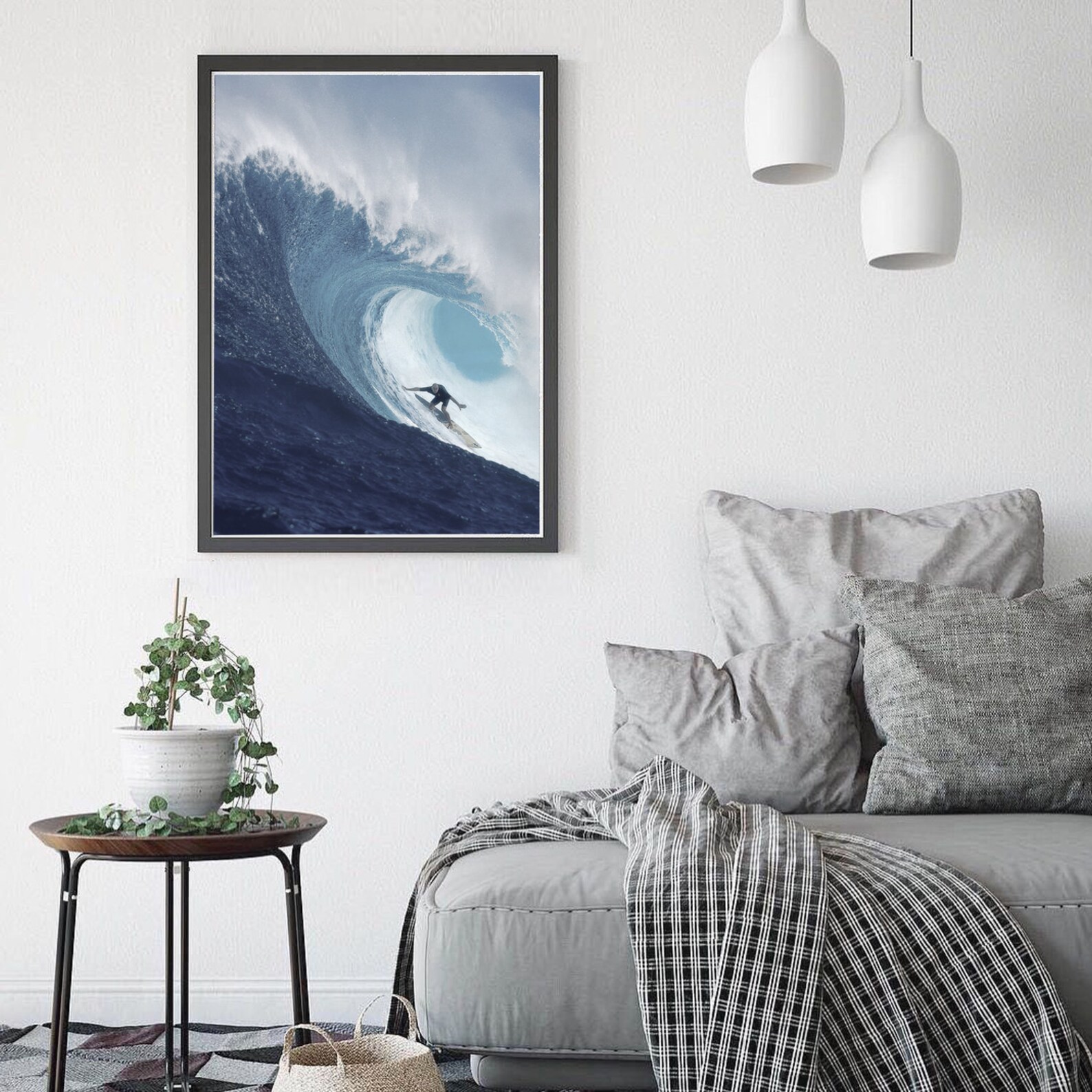 Surf Print Printable Wall Art Surfboard Decor Huge Ocean - Etsy