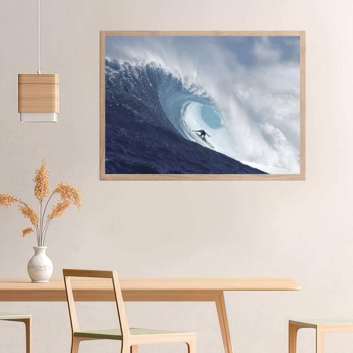 Surf Print Printable Wall Art Surfboard Decor Huge Ocean - Etsy