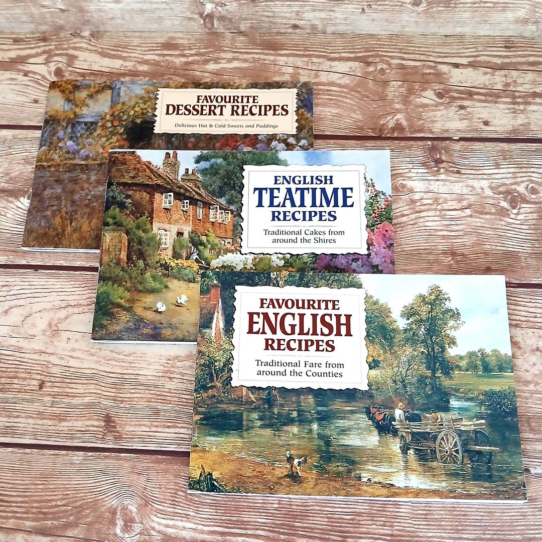 Vintage English Recipe Booklets: Teatime Desserts, J Salmon Cookbooks ...