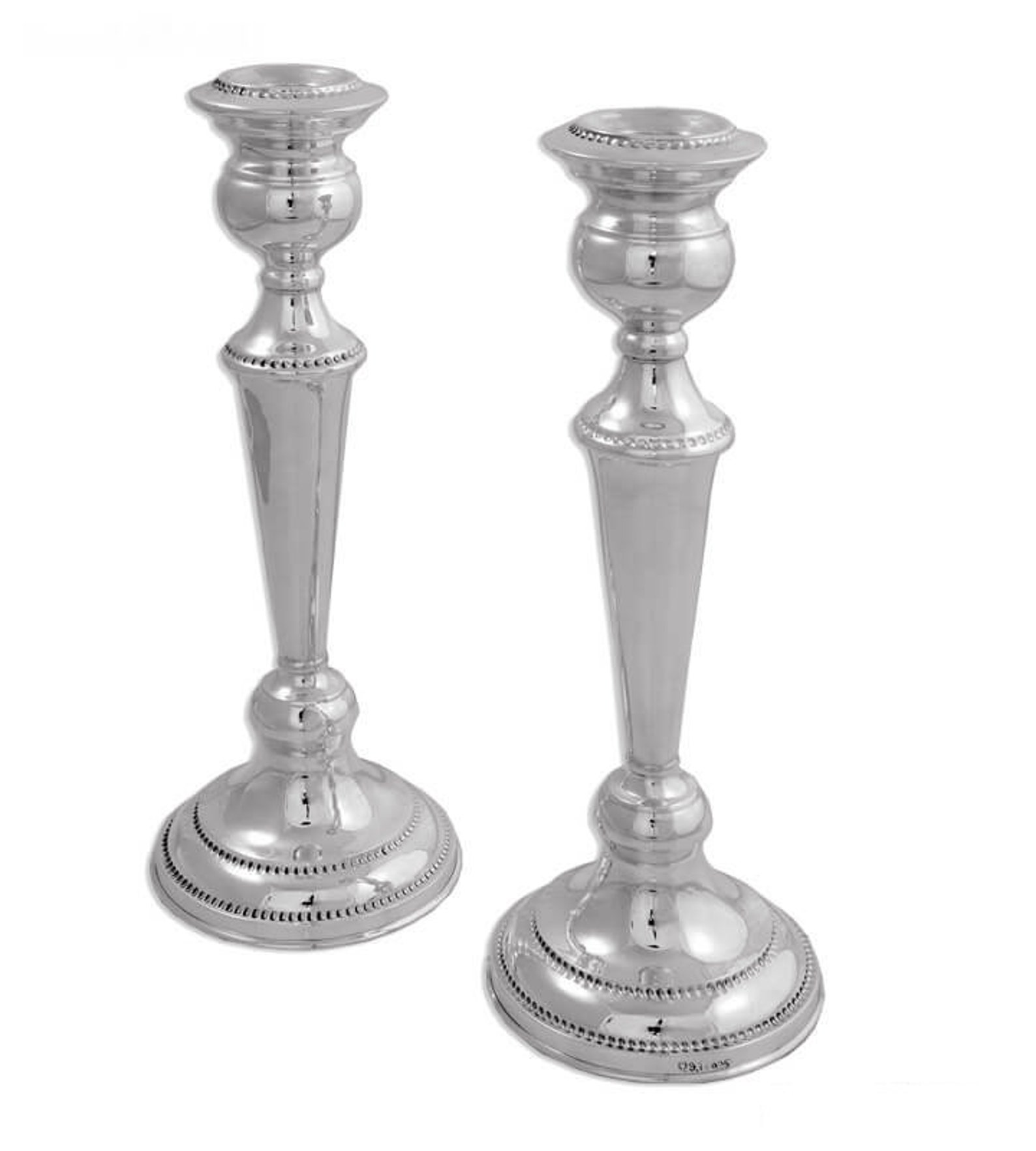 Sterling Silver Candlestick Set With 2 Holders 23x9cm Candlestick ...