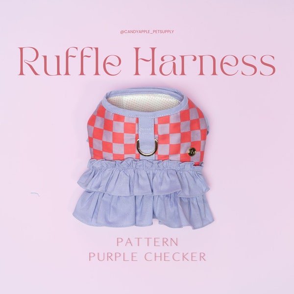 Ruffle Dog Harness - Etsy