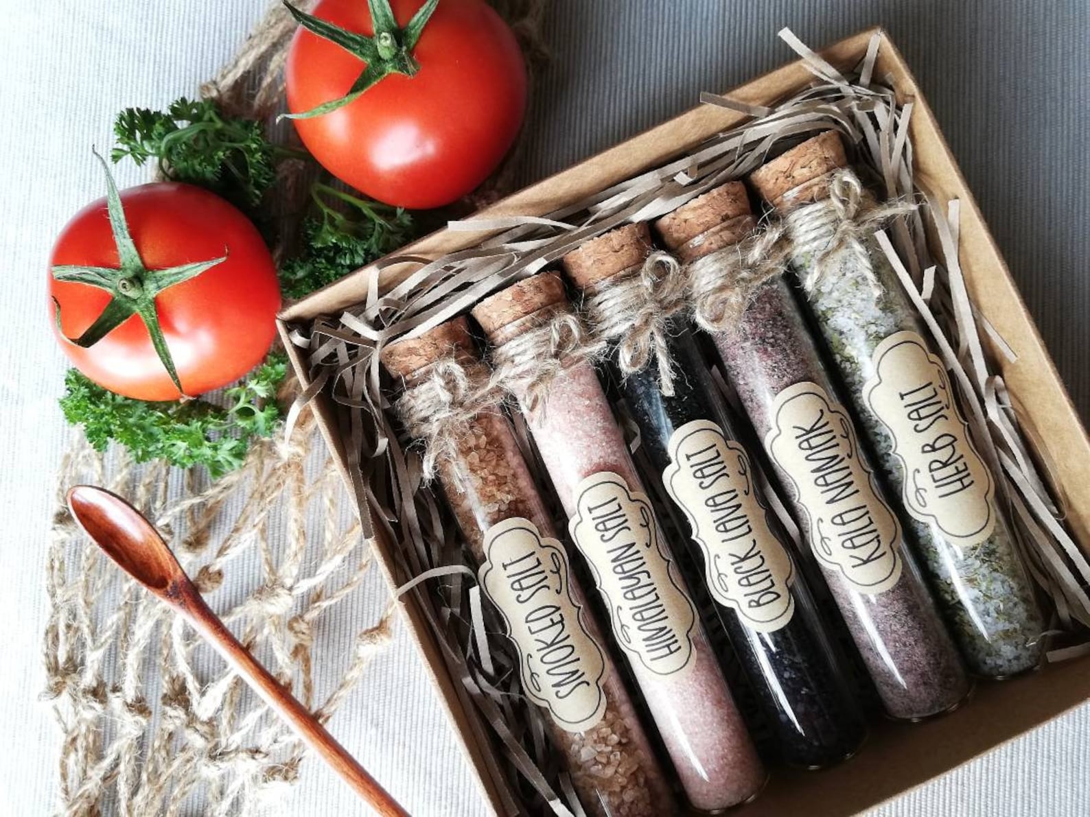 Gourmet Salt Collection Gift Set Box Sampler Pack of 5 Lava - Etsy