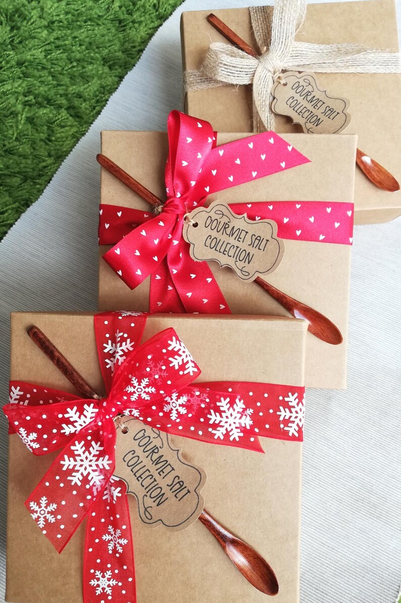 Gourmet Salt Collection Gift Set | 5 Cooking Salt Sampler - Etsy