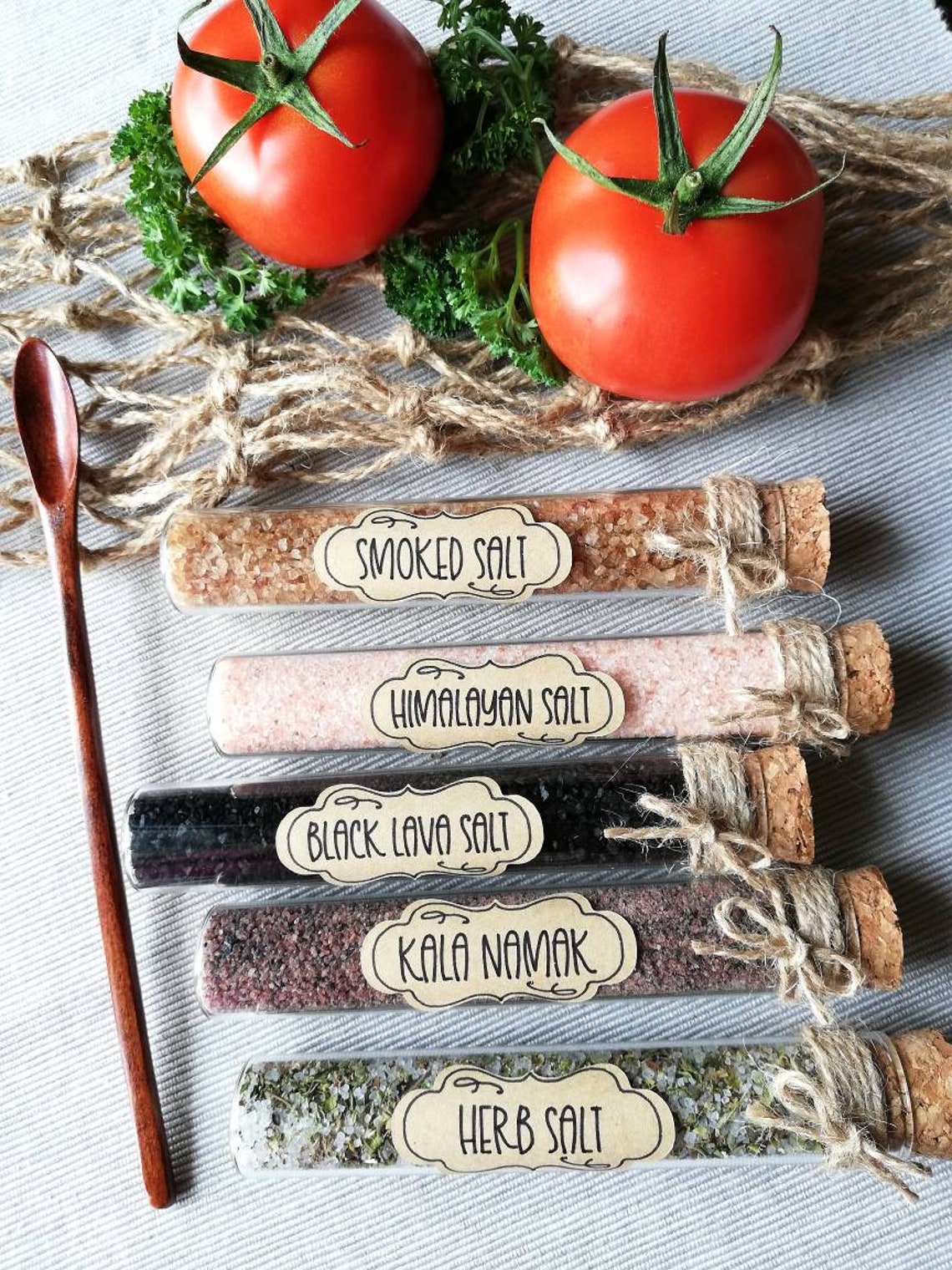 Gourmet Salt Collection Gift Set Box Sampler Pack of 5 Lava - Etsy