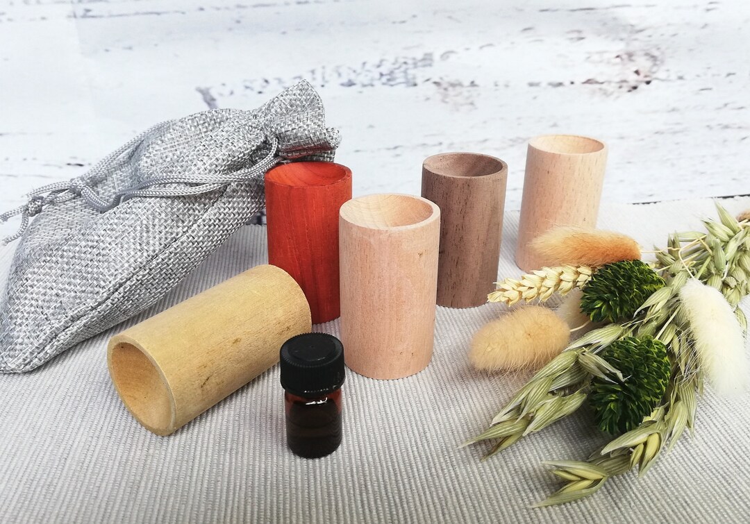 Wooden Essential Oil Diffuser - Aromatherapy Hand Table Desk Diffuser ...