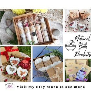 Luxury Bath Salt Sampler Set | 7 Natural Essential Oil Infused Salts ...