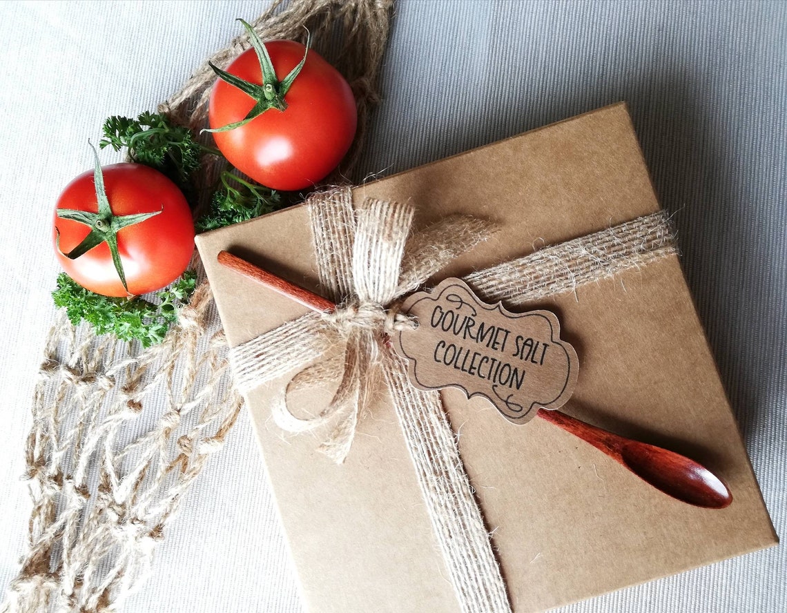 Gourmet Salt Collection Gift Set Box Sampler Pack of 5 Lava - Etsy