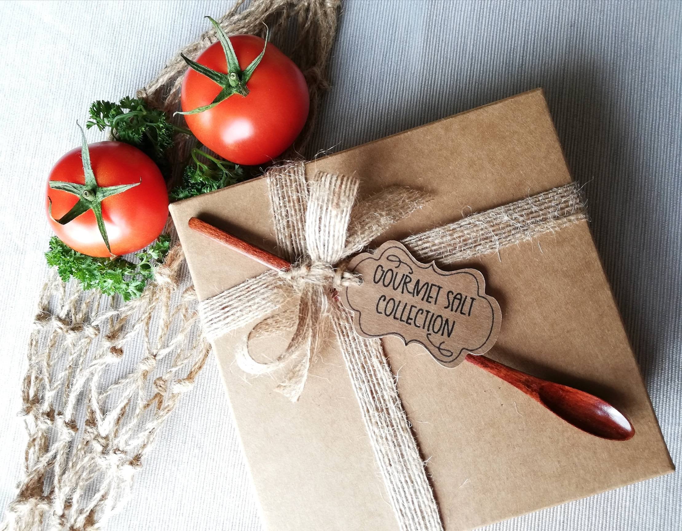 Gourmet Salt Collection Gift Set Box Sampler Pack of 5 Lava - Etsy