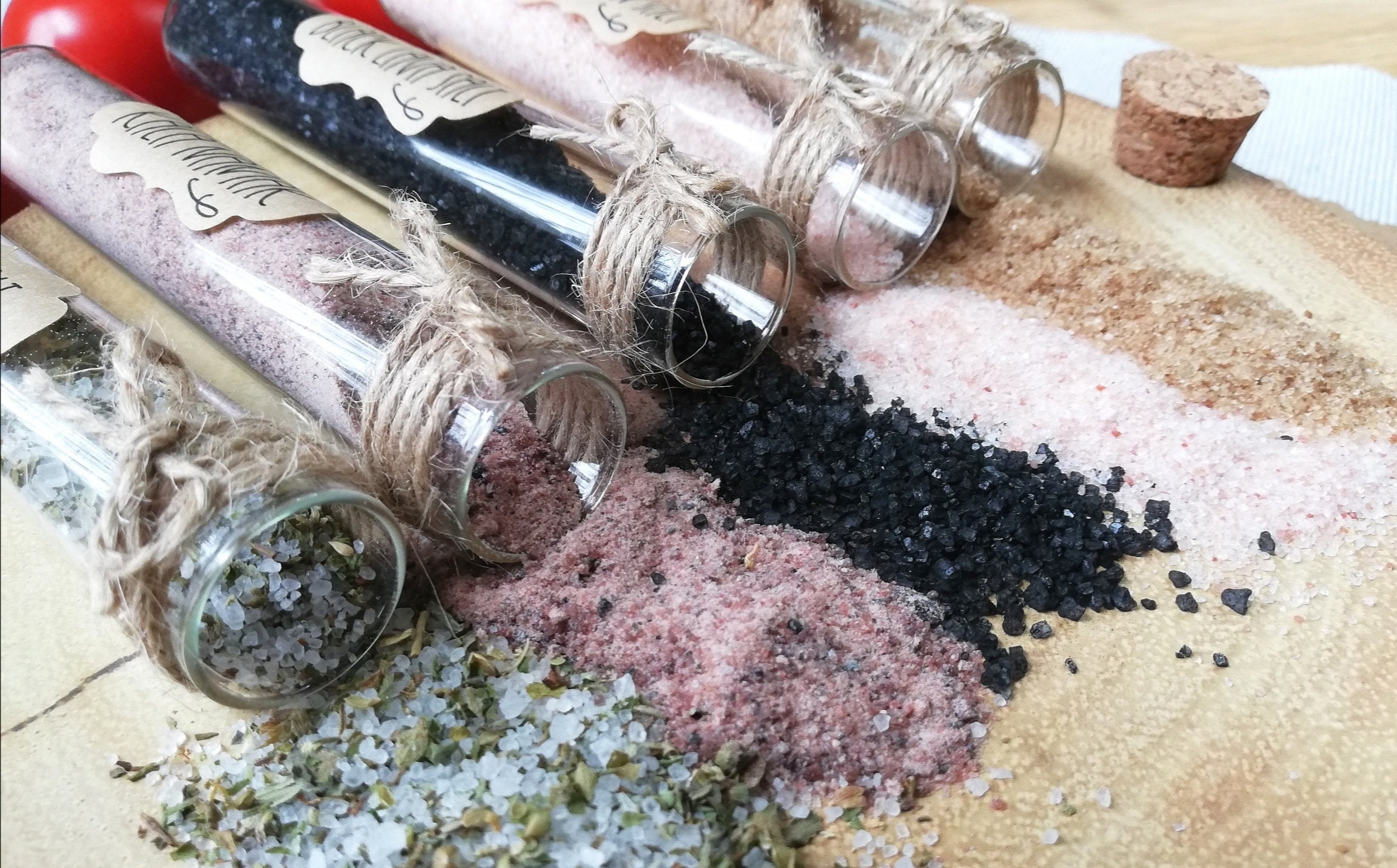 Gourmet Salt Collection Gift Set | 5 Cooking Salt Sampler - Etsy