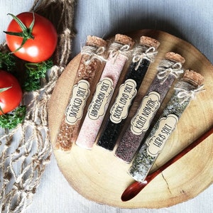 Gourmet Salt Collection Gift Set Box Sampler Pack of 5 Lava - Etsy
