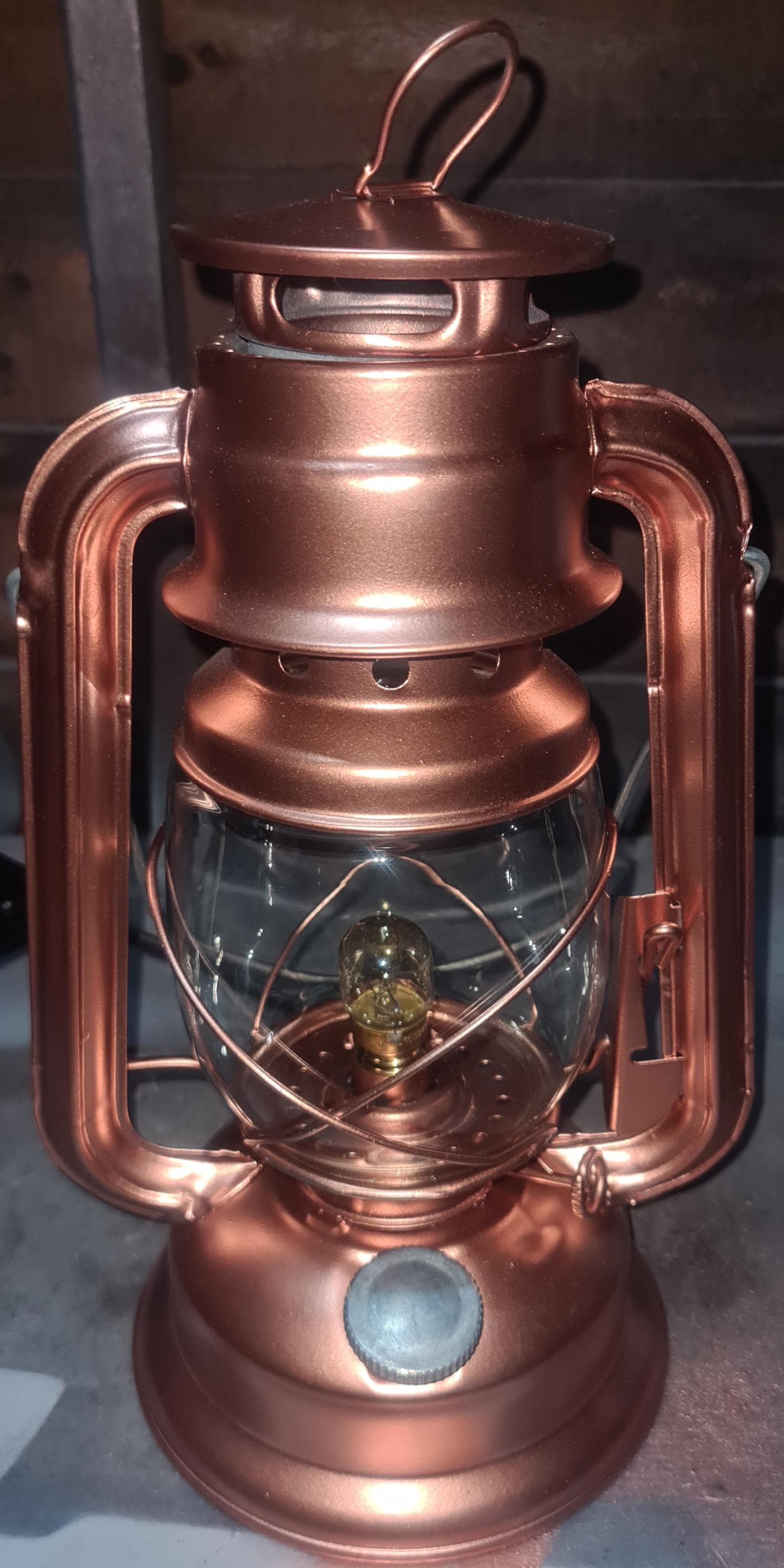 Converted Hurricane Storm Lantern Lamp 240v With Dimmer Switch - Etsy