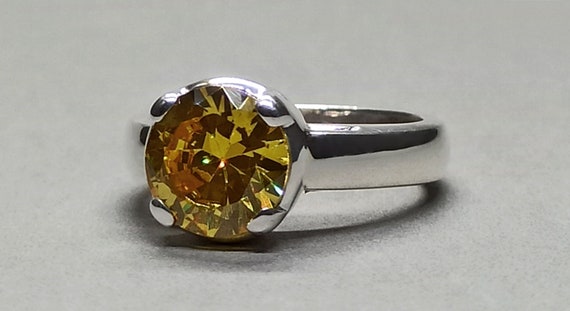 5 carat citrine ring store