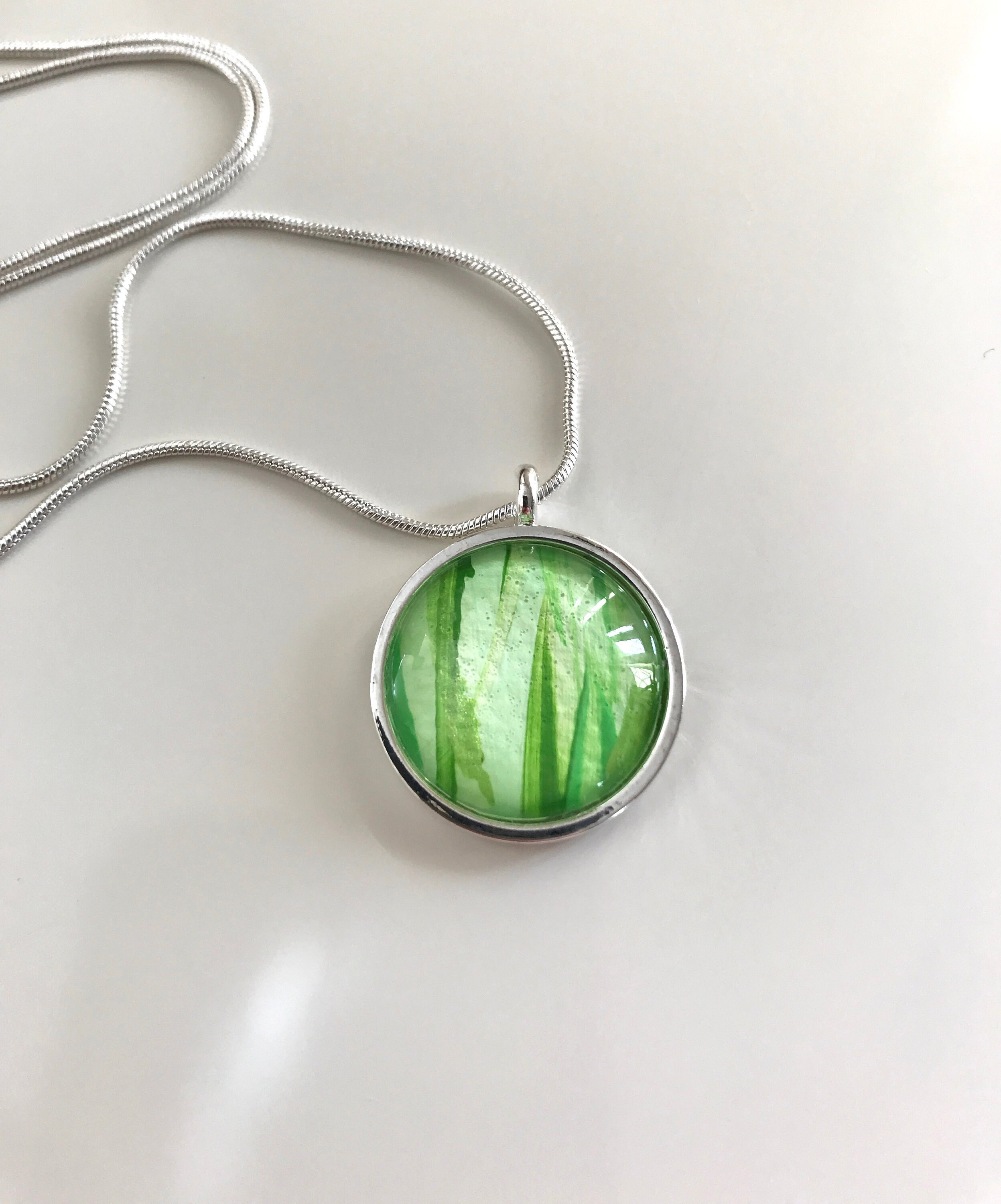 NATURE Design Pendant Necklace spring - Etsy